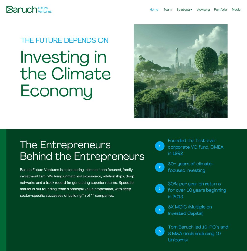 Baruch Future Ventures - Branding, Design and Marketing | Los Angeles, CA